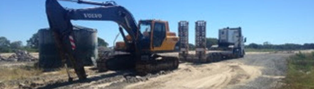 Ocean Excavator Recovery - Colpak Logistics